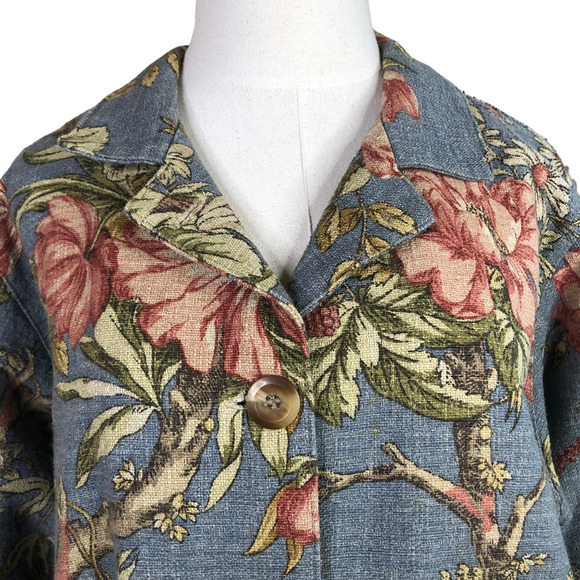 Garden Gear | Jackets & Coats | Garden Gear Cottagecore Jacket Blue ...